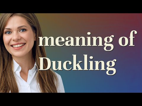 Duckling | meaning of Duckling