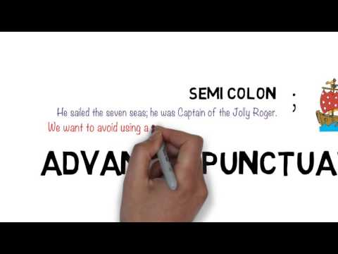 Advanced punctuation