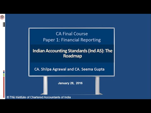Final Paper-1: Financial Reporting, Topic: Carve Out in Ind As from IFRS