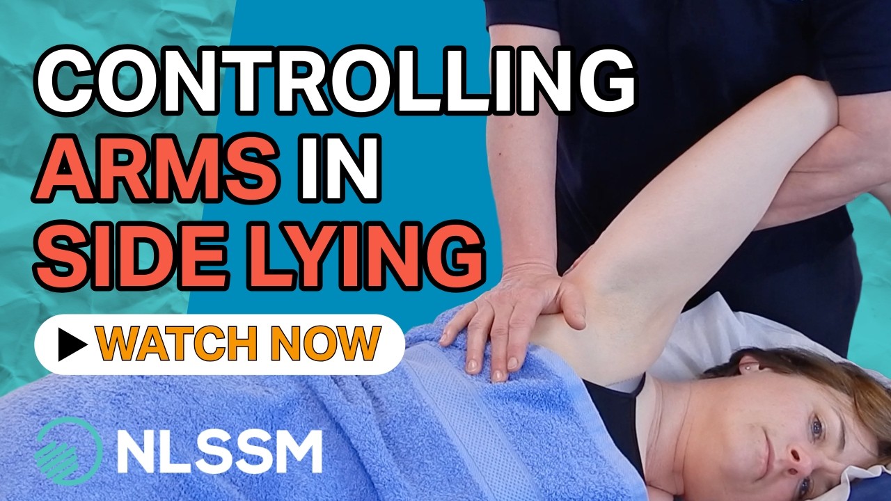 Controlling Arms in Side Lying | Sports Massage | Level 5 | Soft Tissue Therapy | Susan Findlay