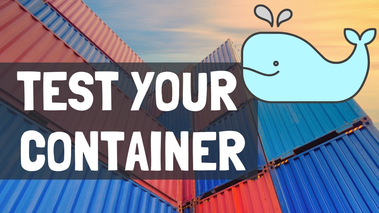 How to test a Docker container in GitLab CI