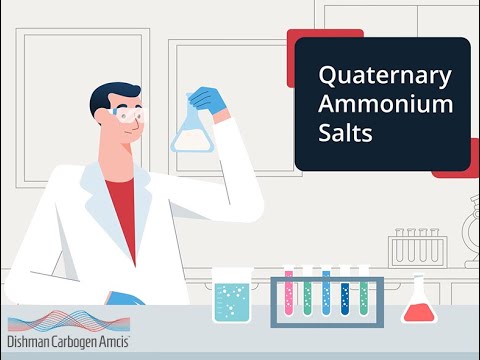 Quarternary Ammonium salts explained - Dishman Carbogen Amcis Ltd