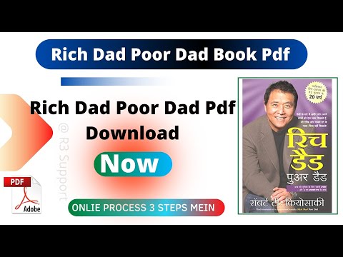 Rich Dad Poor Dad Book Pdf | How to download Rich Dad and Poor Dad book pdf