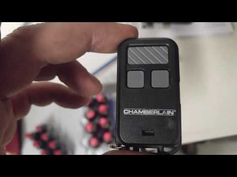 Programming A Chamberlain Remote Model 956 EV