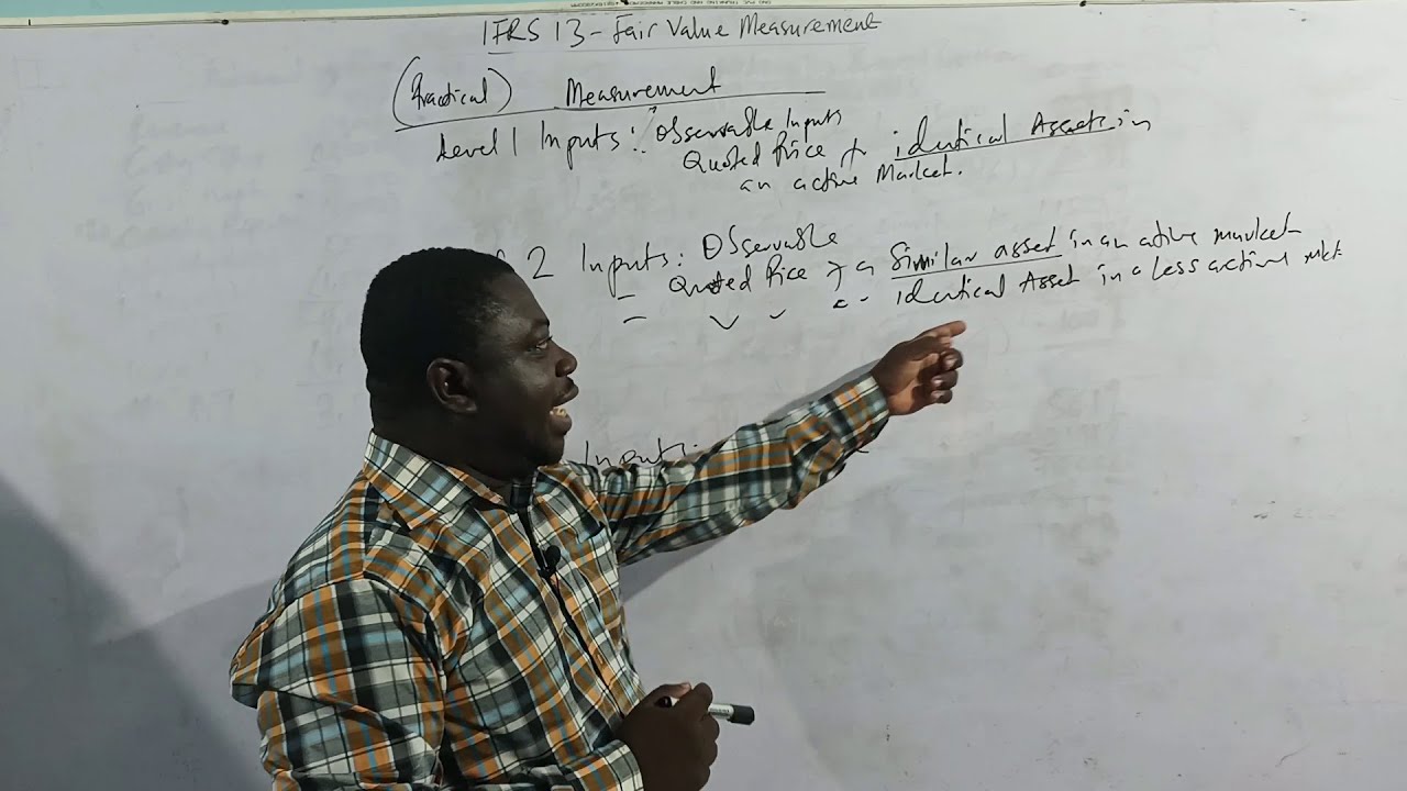 IFRS 13 - FAIR VALUE MEASUREMENT (PART 1)