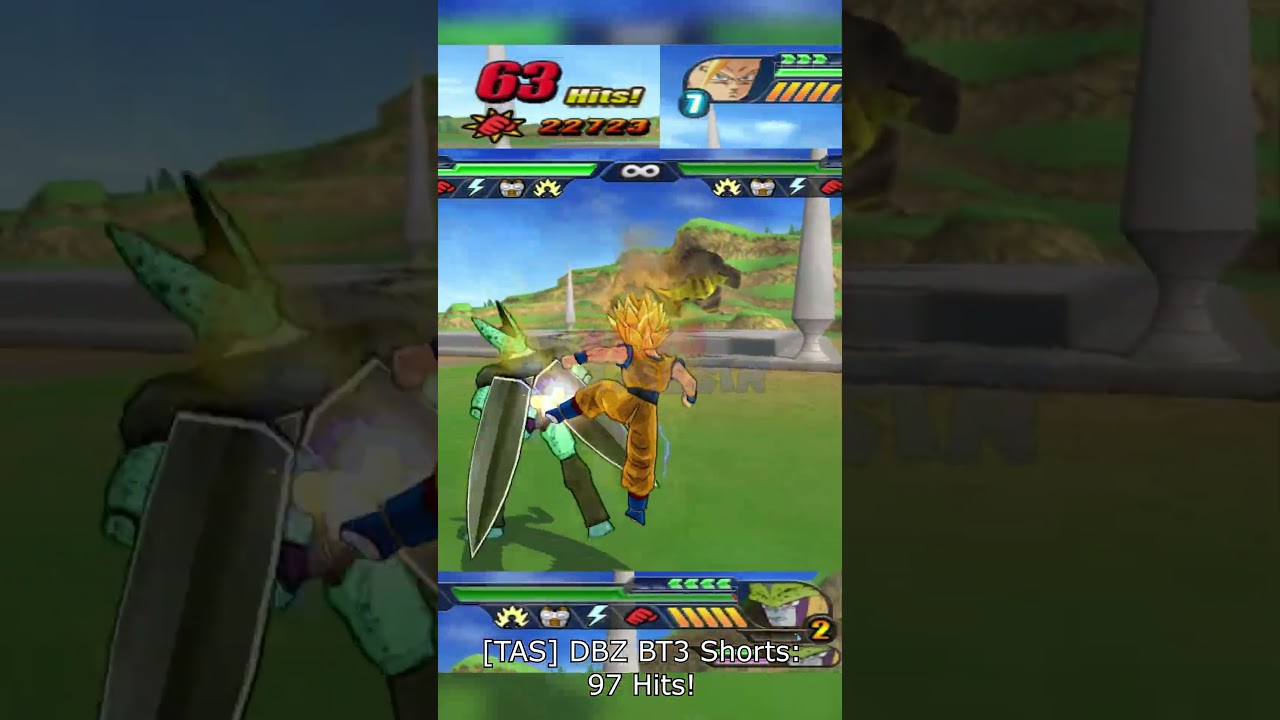 [TAS] DBZ BT3 Shorts: 97 Hits!