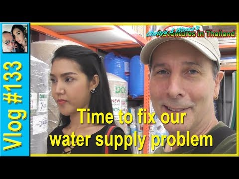 Vlog 133 - Time to fix our water supply problem