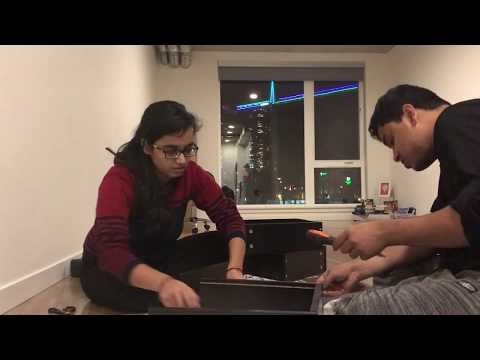 Setting up our home Part 1 | Assembling Nightstand | Amazon review