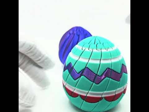 🥚 Twist Easter Egg Fidgets・Free STL File for 3D printing・Cults