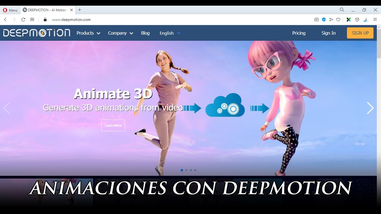 Animaciones 3d a partir de videos