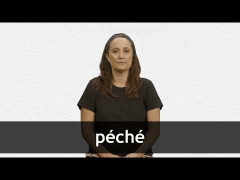 How to pronounce PÉCHÉ in French