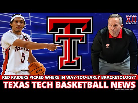 Texas Tech Basketball Picked Where?! | ESPN Way-Too-Early 2025 Bracketology (6/20)