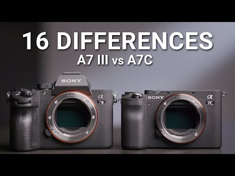 Sony A7C vs A7 III: 16 differences (ILCE7C)