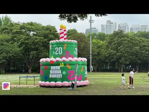 Life In Seoul| Seoul Forest Walk on 20th anniversary|4k HD video