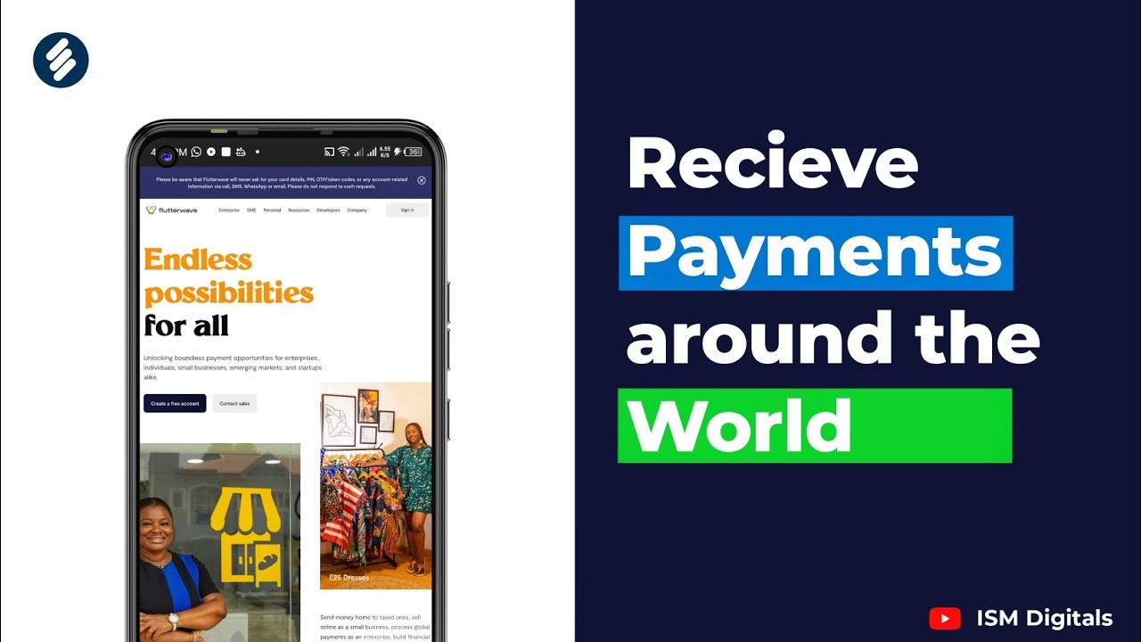 RECIEVE PAYMENT AROUND THE WORLD