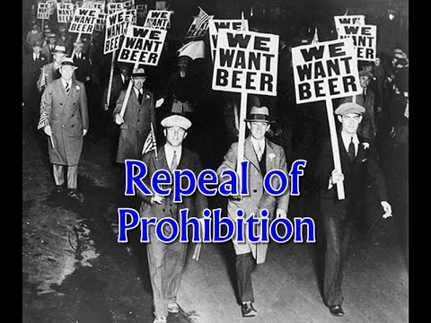 History Brief: The Repeal of Prohibition