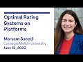Maryam Saeedi | About | Carnegie Mellon University