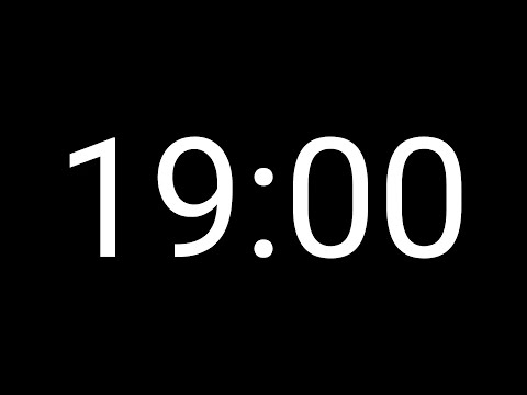 YouTube 1 - 19 Minute (Seconds that can divide 114) Timer on YouTube with computer Keyboard