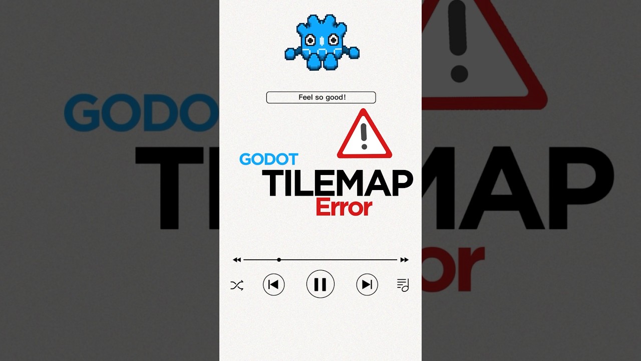 How to Fix the Common TileMap Error in Godot 🛠️🧩.