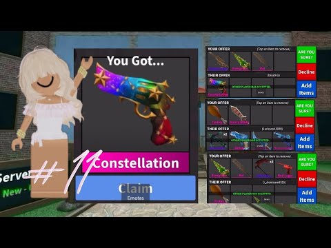 Mm2 Trading Montage #11! - (CHROMA CONSTELLATION!?)