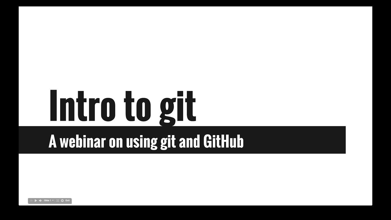 Codecademy git and GitHub Webinar