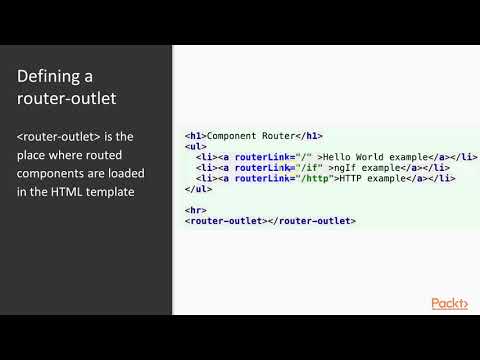 Learn Getting Started with Angular Using the Router to Emulate Multiple Pages | packtpub com ...