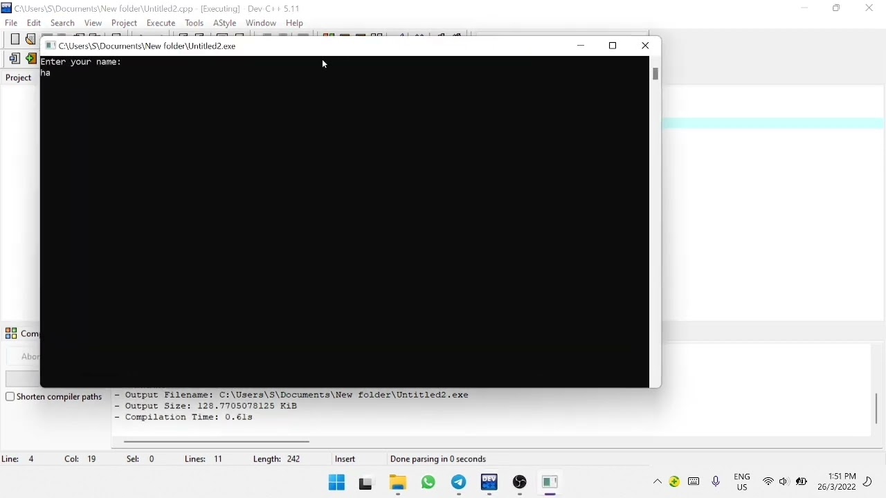 Programming Fundamentals Labwork 1