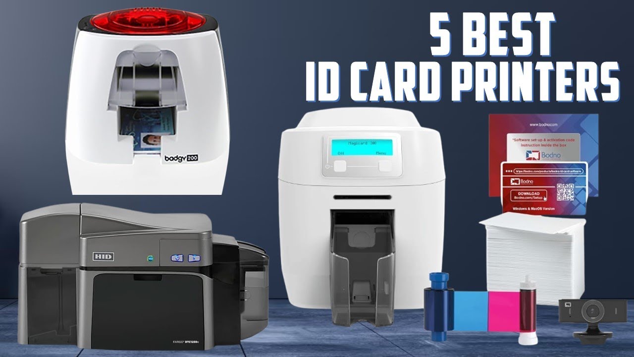 ✅ TOP 5 Best ID Card Printers: Today’s Top Picks