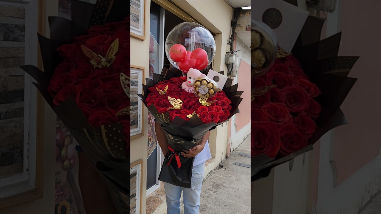 ¿Como hacer un Ramo Buchon? #flores #music #tutorial #amor #buchones