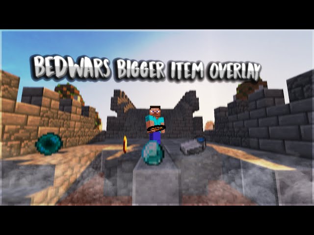 Bedwars BIGGER Item Overlay Minecraft Texture Pack