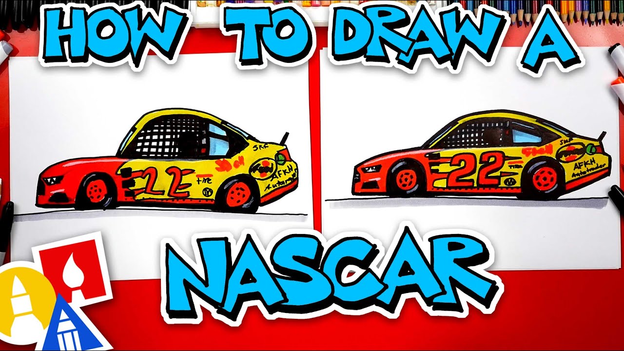 How To Draw A Nascar Race Car