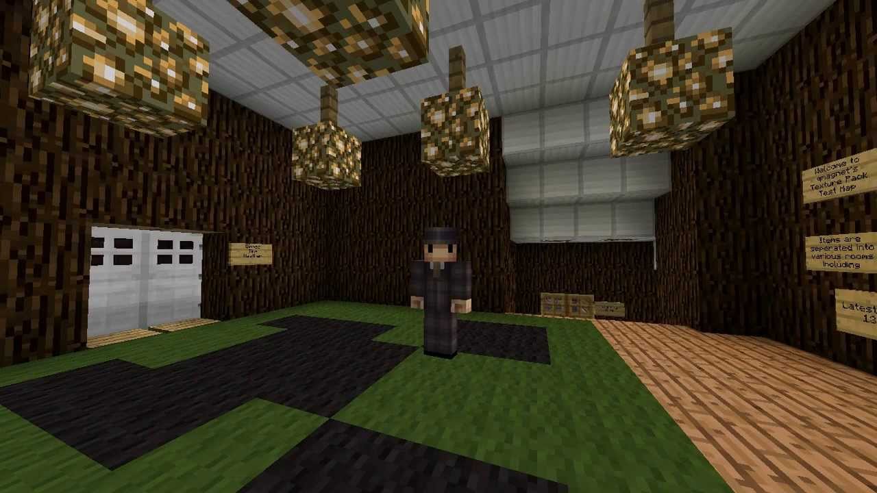 TEXTURE PACK TEST MAP | Minecraft 1.6 (13w16b)