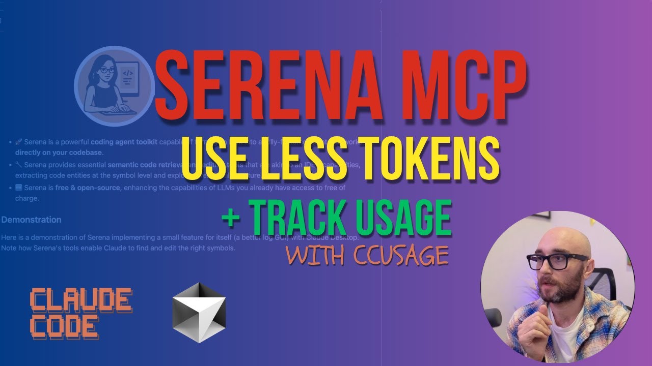 Serena MCP + ccusage: Save and Track Claude Usage Effectively