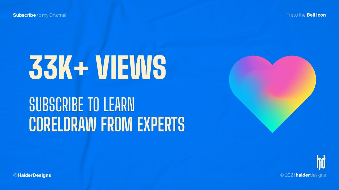 How to create a Heart in CorelDraw 2020