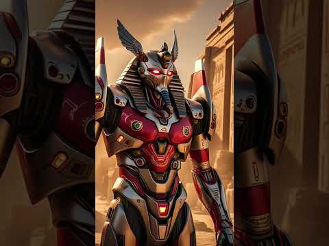 Ancient Egyptian Evangelion Anime concept