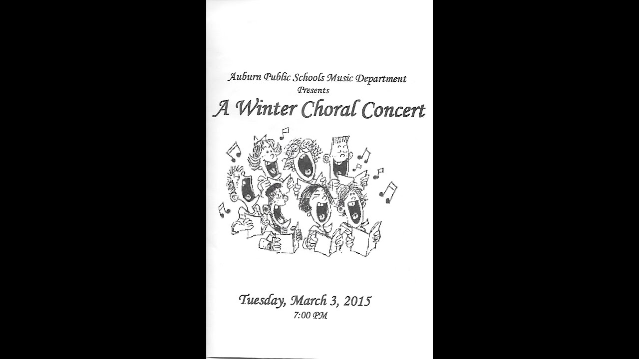 2015 Winter Chorus Concert