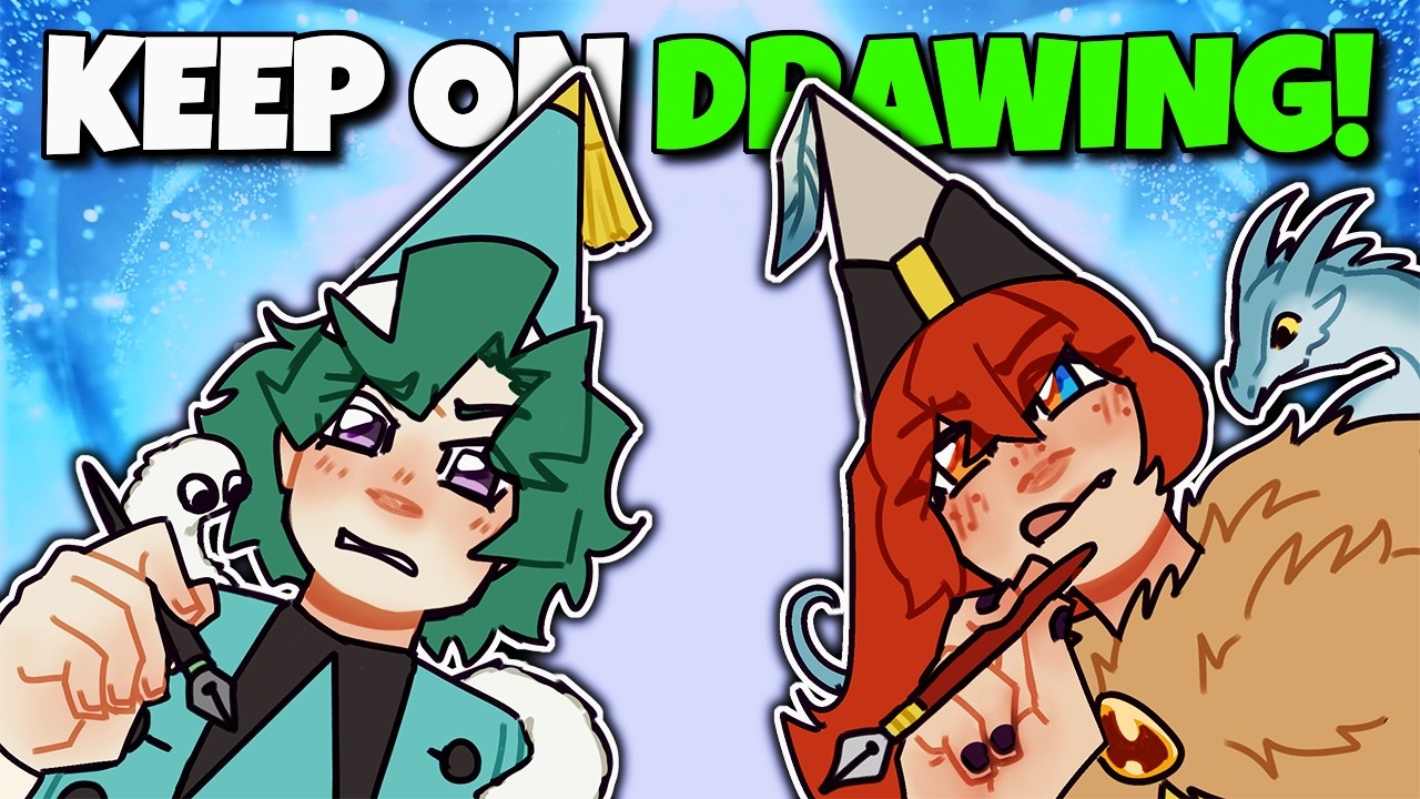 Witch Hat Atelier Inspires Another Drawing Stream?! (Ft. Dulce)