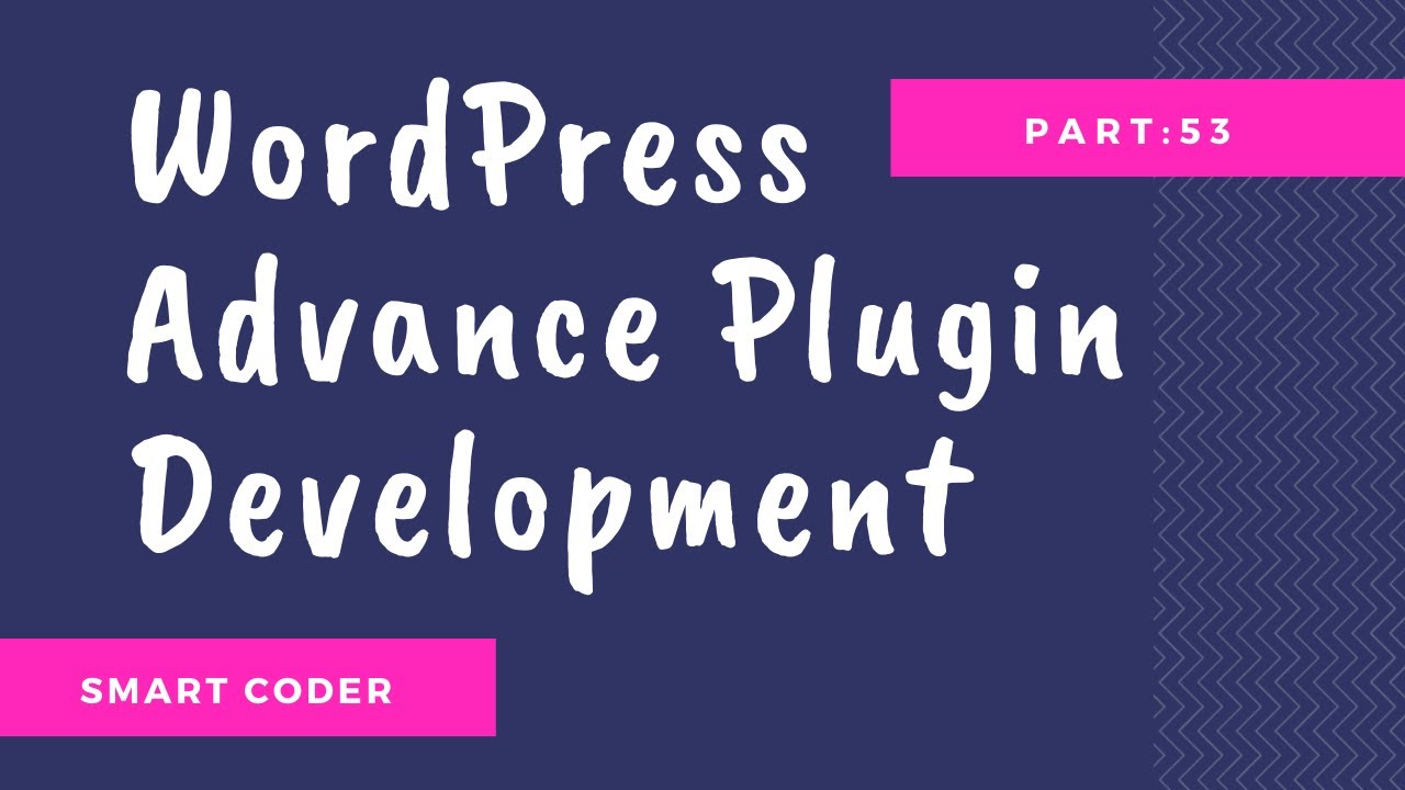 Advanced WordPress Plugin Development Tutorials #53 custom image upload option