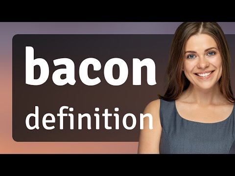 Bacon — definition of BACON