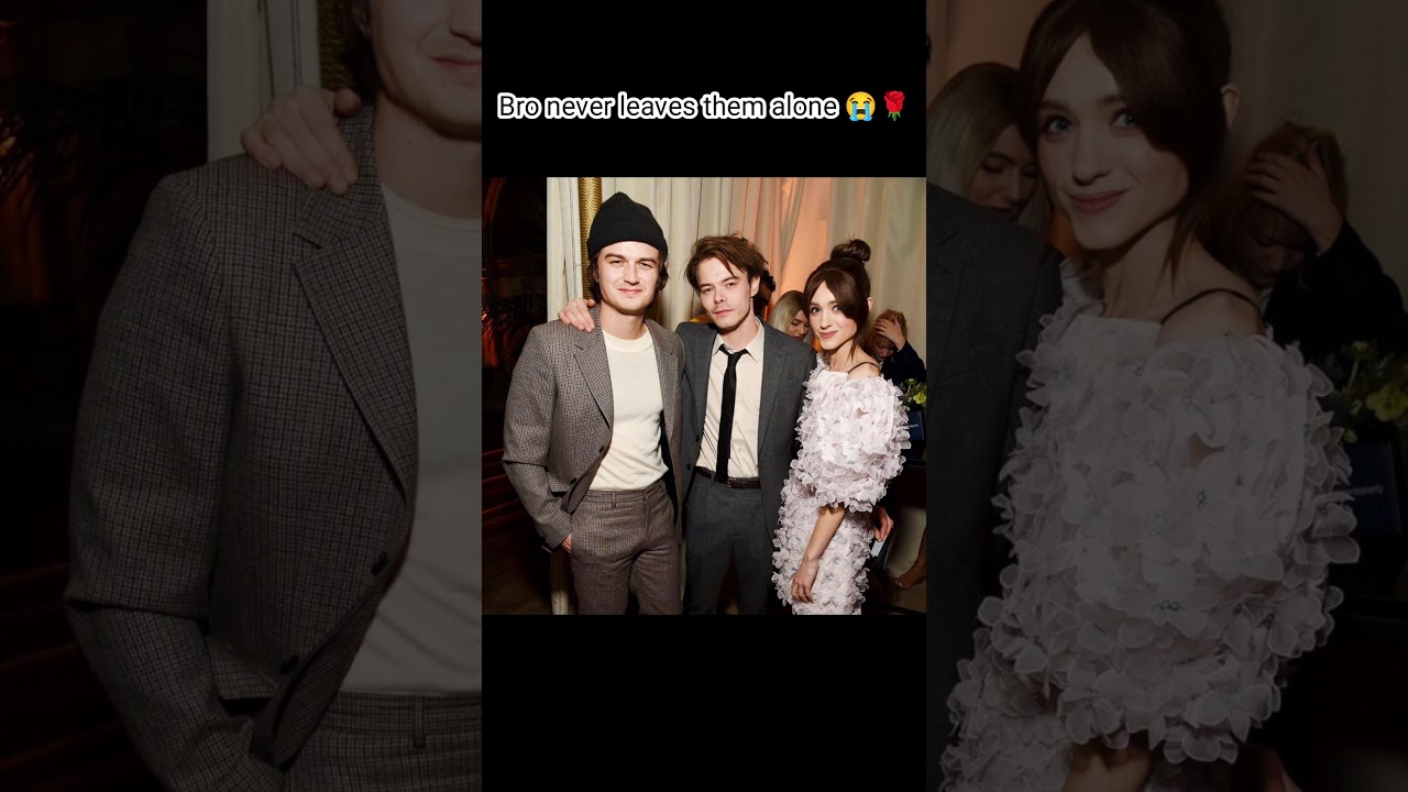 steve with nancy and jonathan 😭😭#strangerthings #strangerthings5