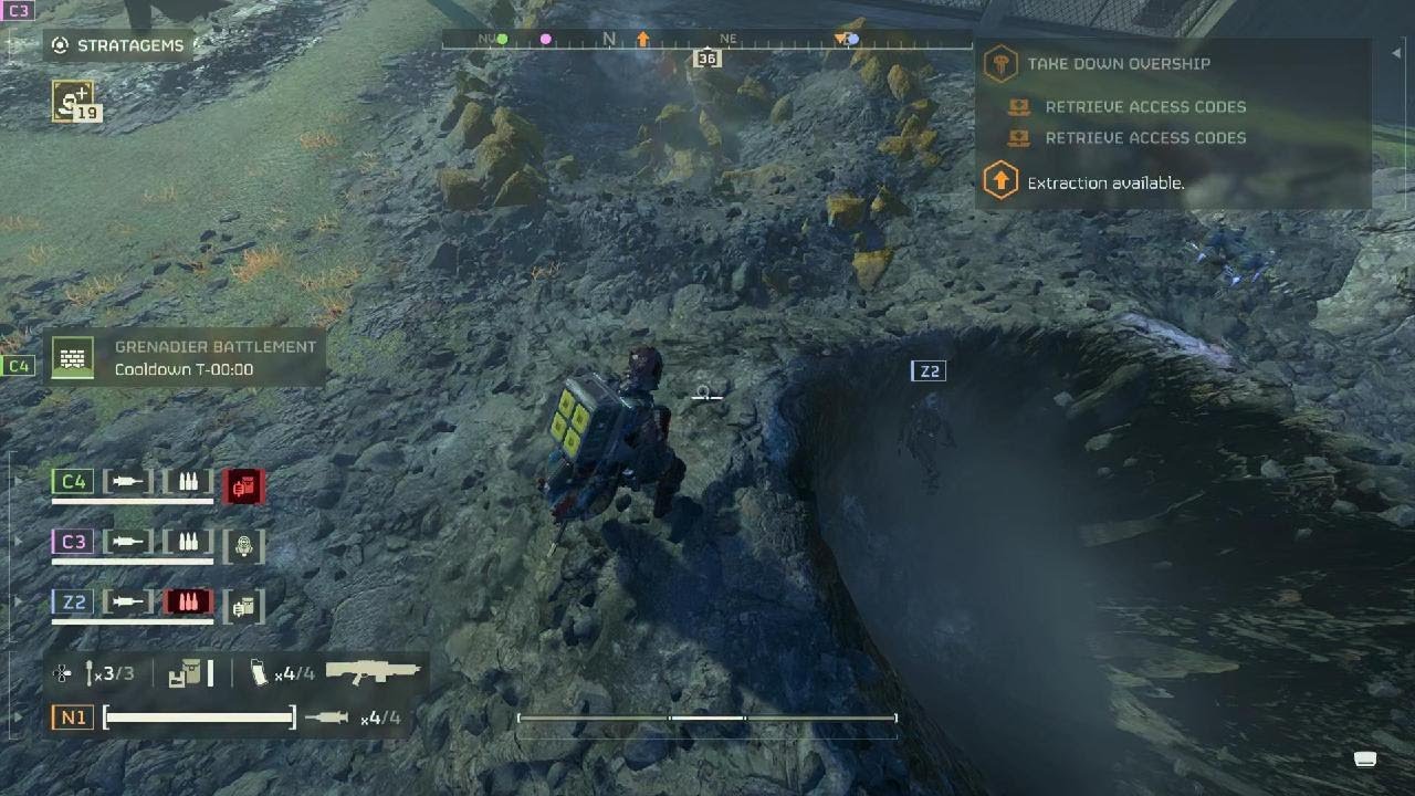HELLDIVERS 2 Stuck In A Hole