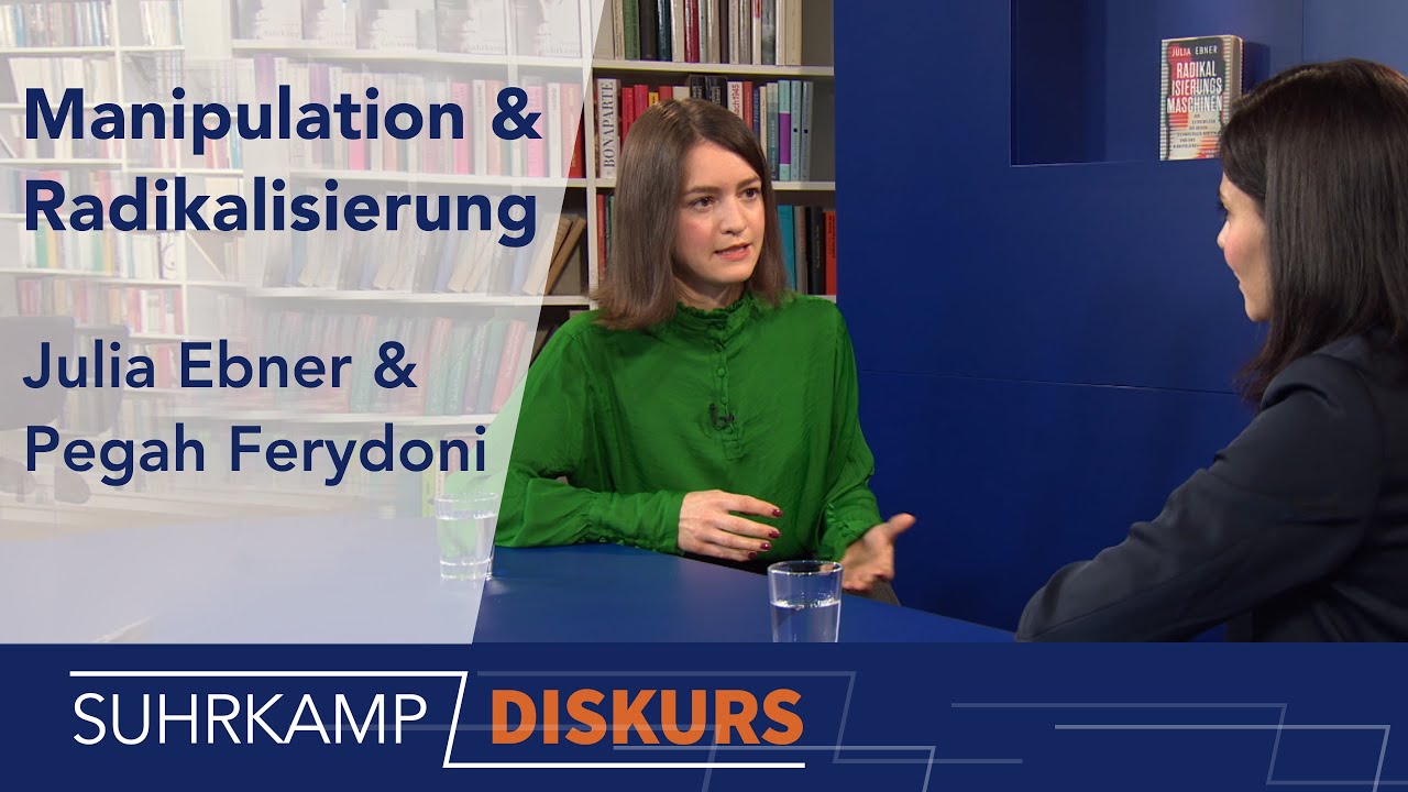 Manipulation & Radikalisierung – Suhrkamp DISKURS #2. Video auf suhrkamp.de