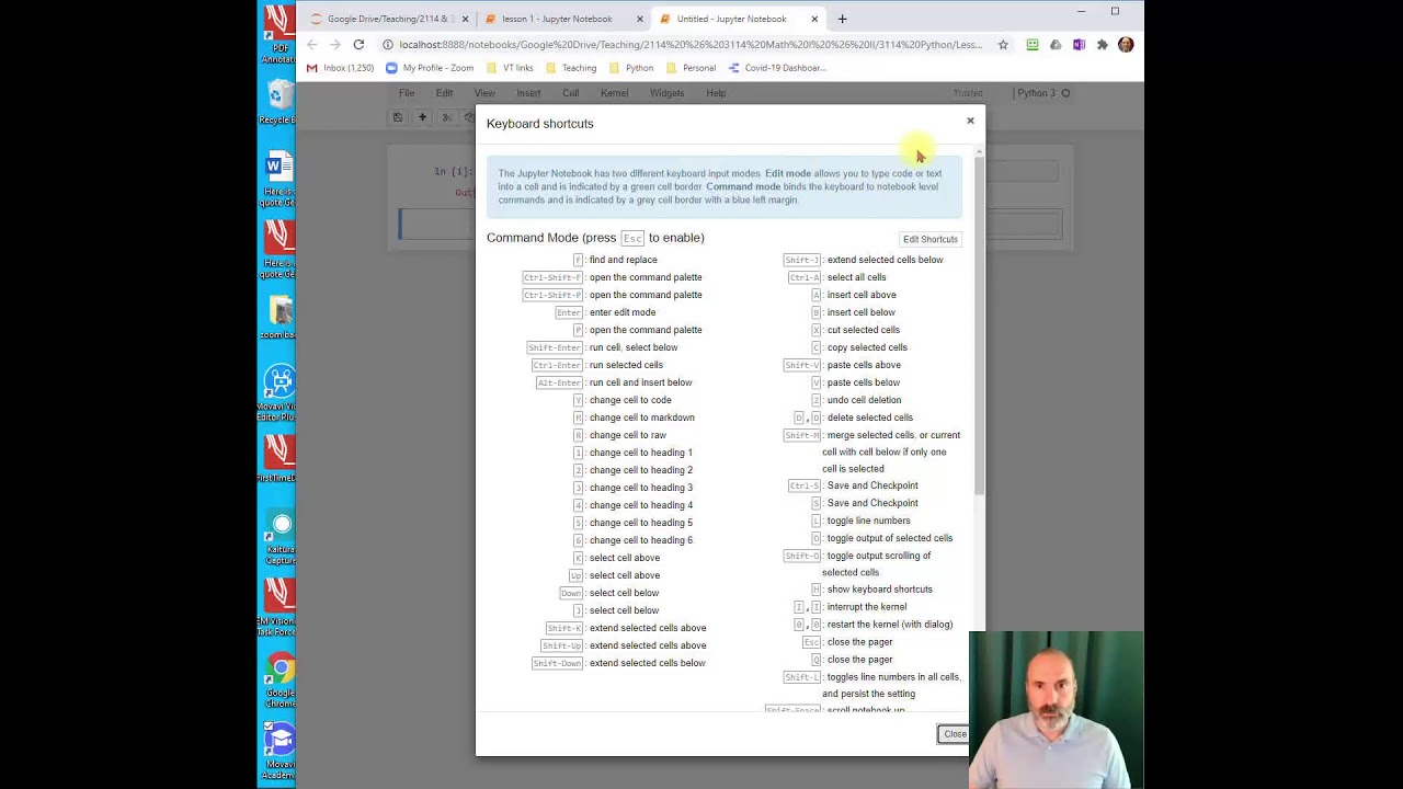 MSE 2114 Lesson 1 Opening and creating ipynb files in jupyter