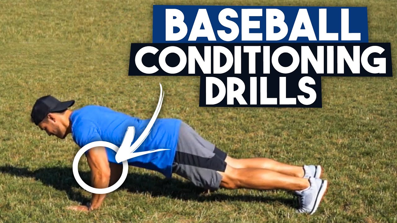 Baseball Conditioning Drills // Full Conditioning Workout ⚾️