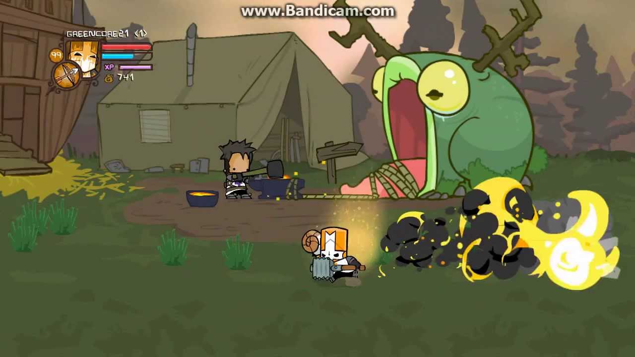 Castle Crashers - Orange Knight Magic