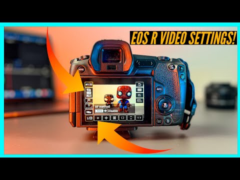 Canon EOS R: Good quality video settings (3075C003)