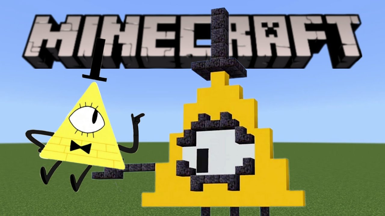 How to build Bill Cipher in Minecraft