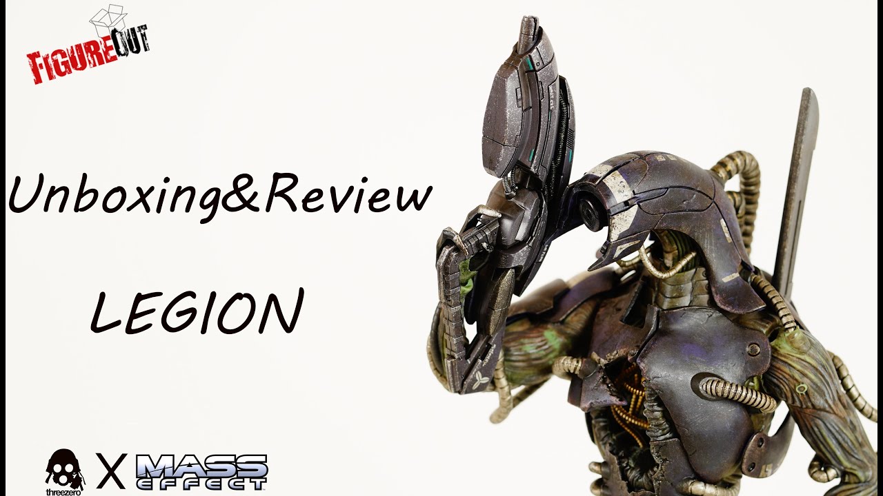 4K |No Commentary| Mass Effect - Legion (Exclusive ver.) 1/6th collectible Figure [Unboxing&Review]