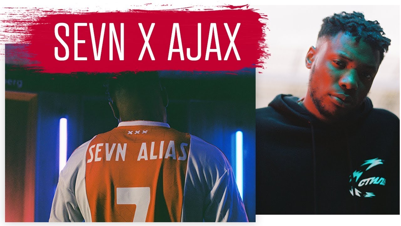 Rapper Sevn Alias maakt Ajax-nummer: 'Doe 't voor m'n team'
