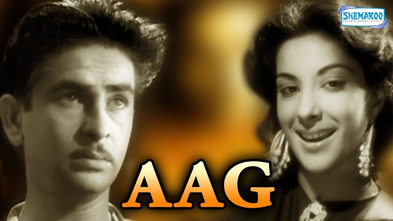 Aag (1948) (HD) - Hindi Full Movie - Raj Kapoor, Nargis - Bollywood Hit Movies - With Eng Subtitles